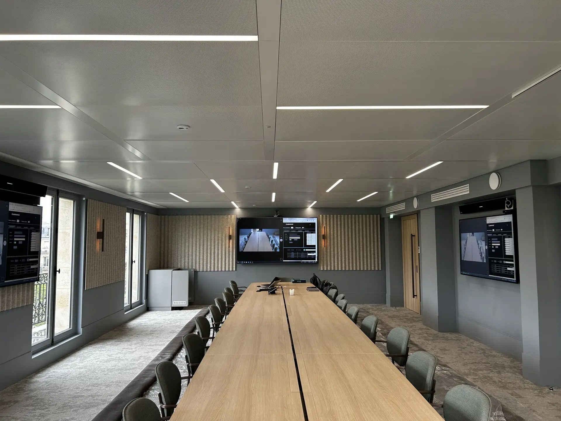 Les équipements de visioconférence Teams Room