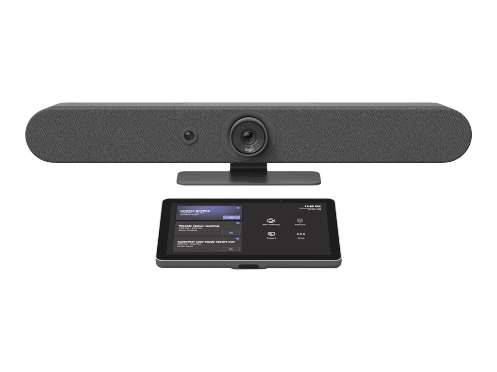 Logitech Rally Bar Mini Graphite bundle avec Logitech TAP IP | IRIS Connect